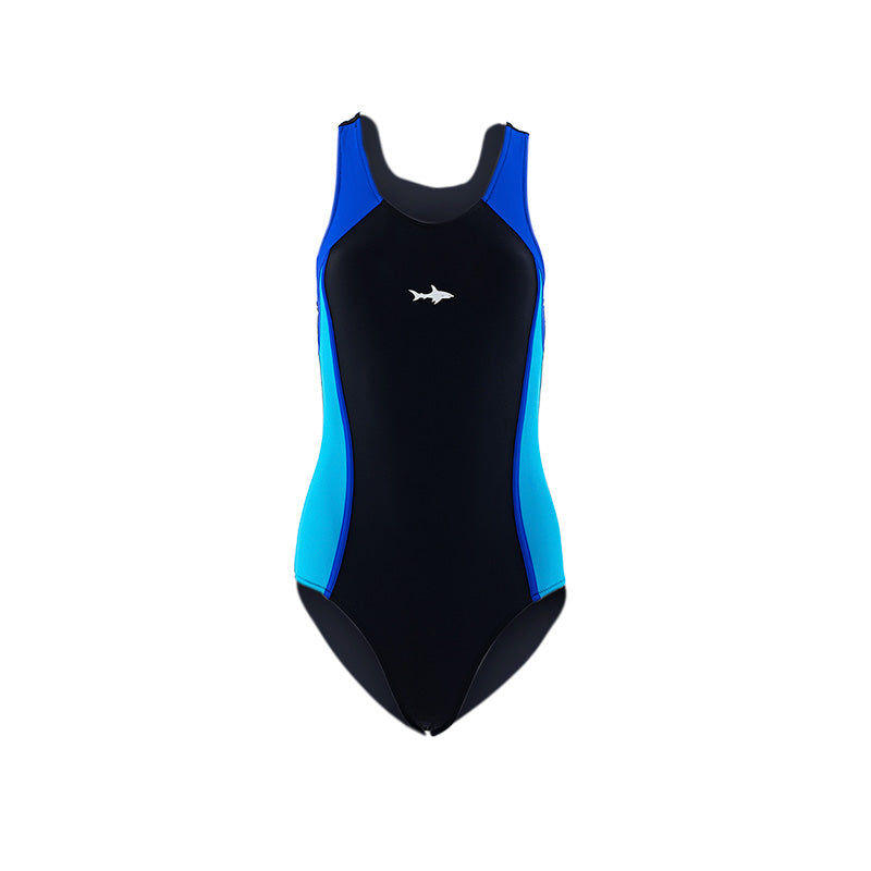 TRAJE DE BAÑO DAMA OLIMPIC COMBINADO AZUL MOD. 1007 – ESCUALO SPORTS S ...