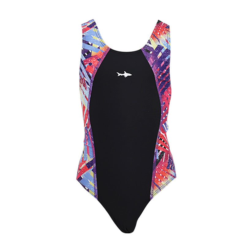 TRAJE DE BAÑO INFANTIL NIÑA OLIMPICO COMBI. NEGRO MOD 3003 – ESCUALO ...
